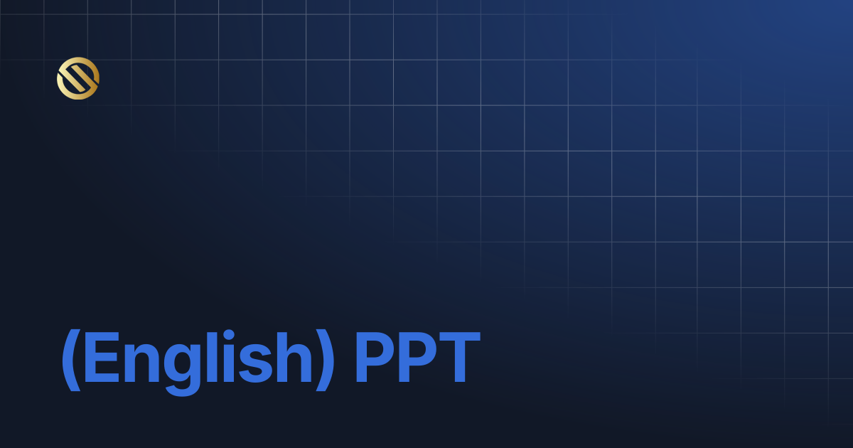 (English) PPT | NGP Resources